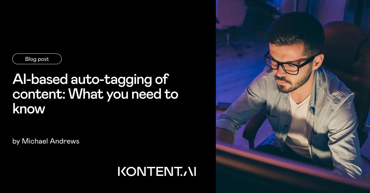 Auto-tagging: How AI tags improve content management | Kontent.ai