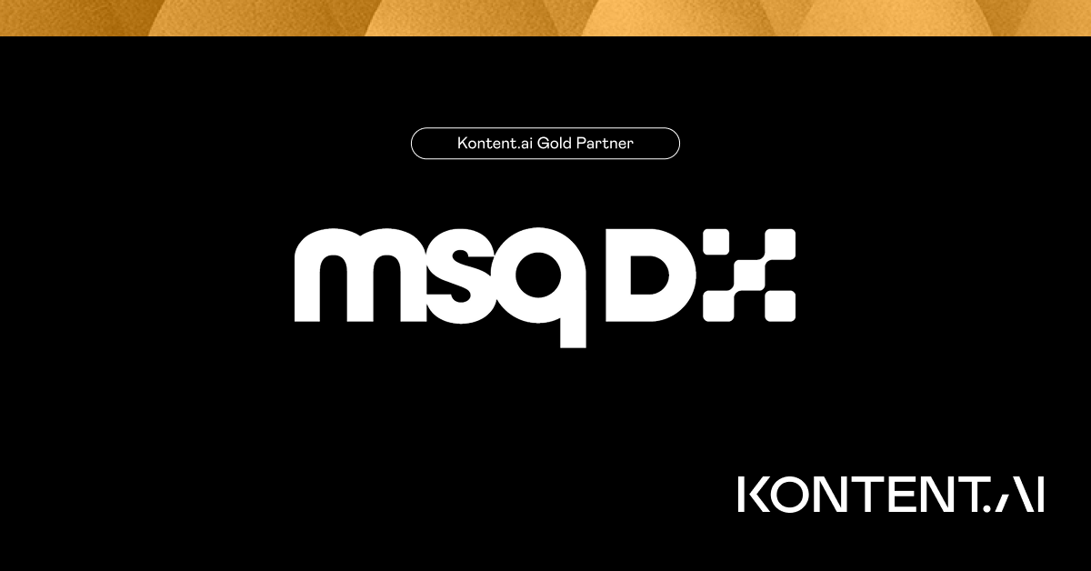 Meet Kontent.ai partner MSQ DX | Kontent.ai