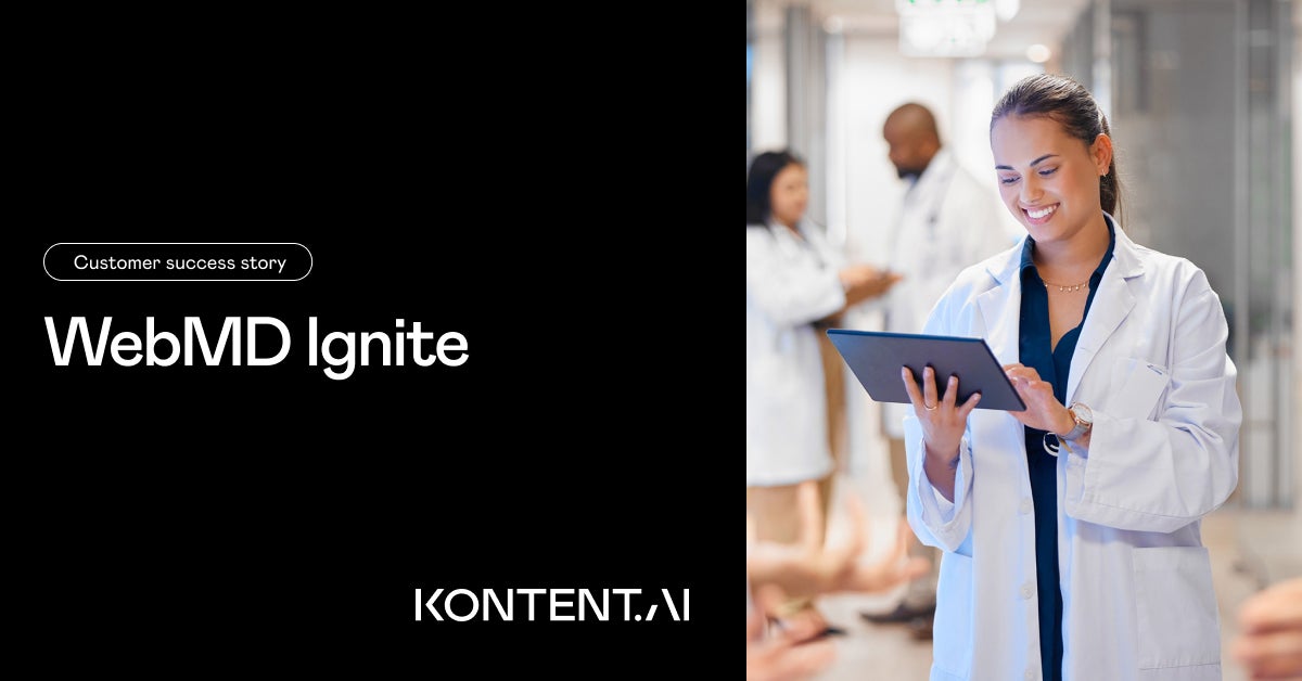 WebMD Ignite – Customer Success Story & Review | Kontent.ai